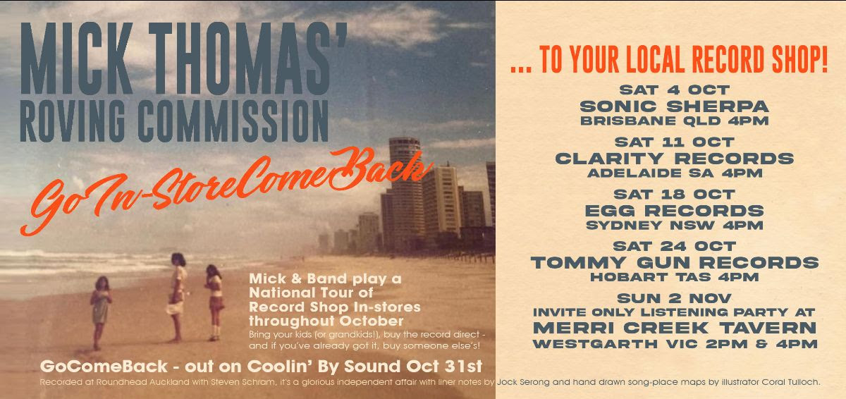 Mick Thomas’ Roving Commission – COOLIN' BY SOUND